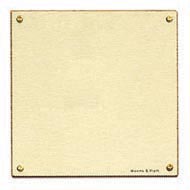 Blank Plate for Log Cover