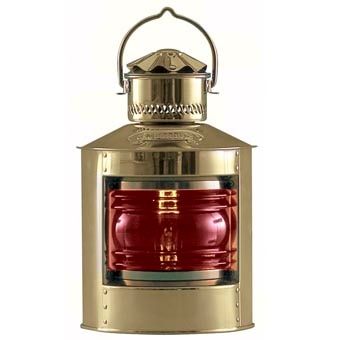 DHR Electric Side Light, Red, 4" Glass